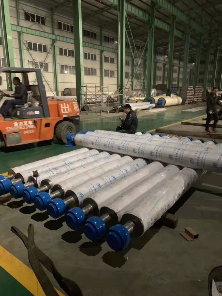 Used felt roller after refurbishment | Used paper machine-Second hand ...