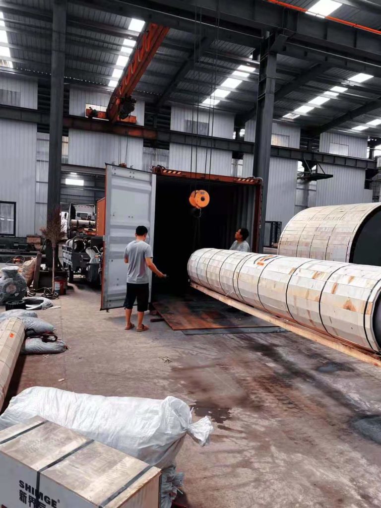 Used press roller after refurbishment | Used paper machine-Second hand ...