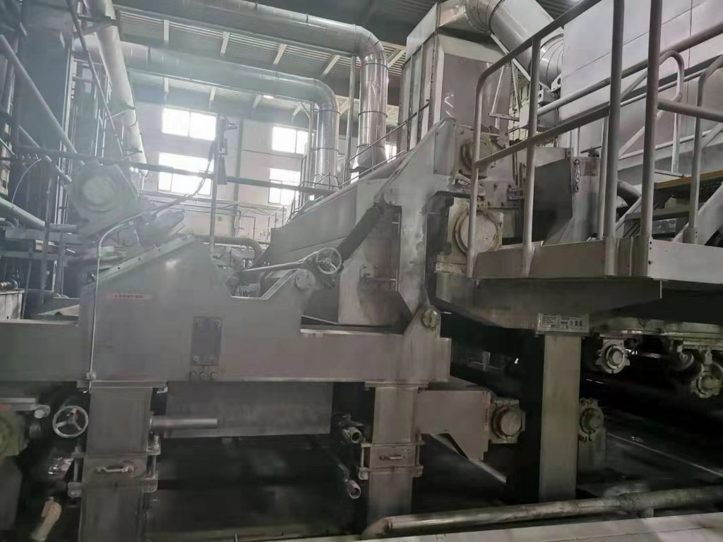 Used crescent former tissue machine | Used paper machine-Second hand ...